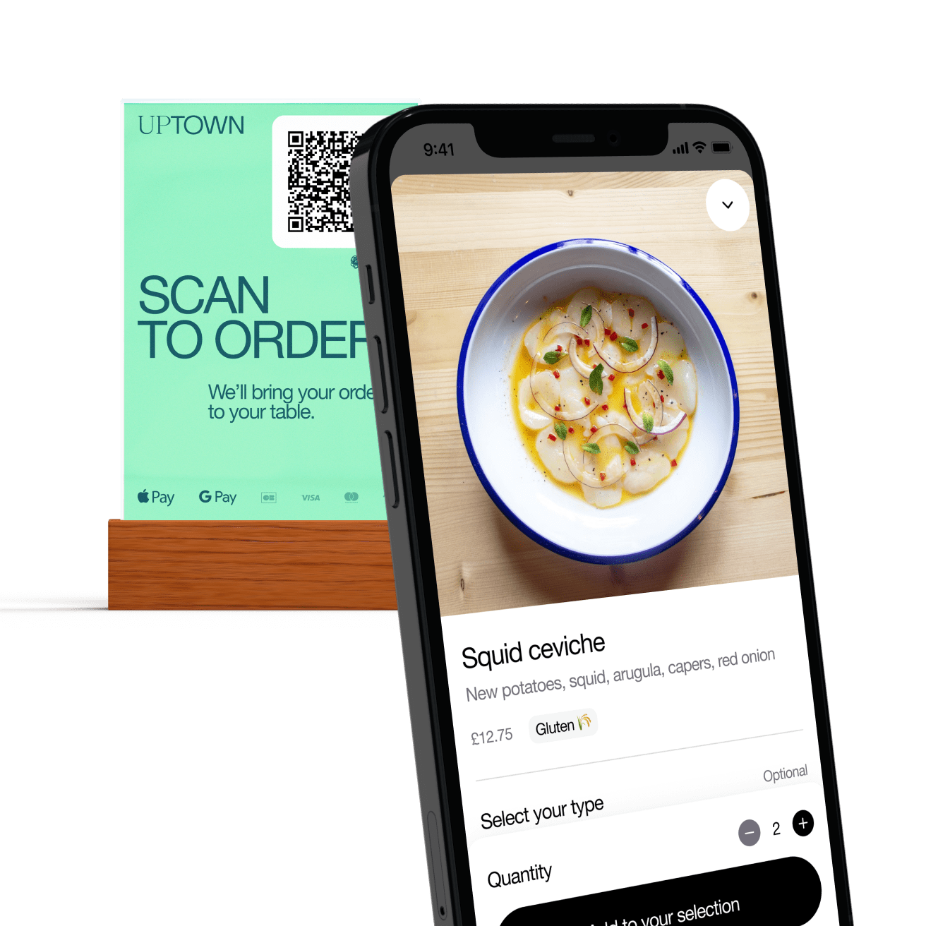 Order & Pay I QR Code for Restaurants I sunday